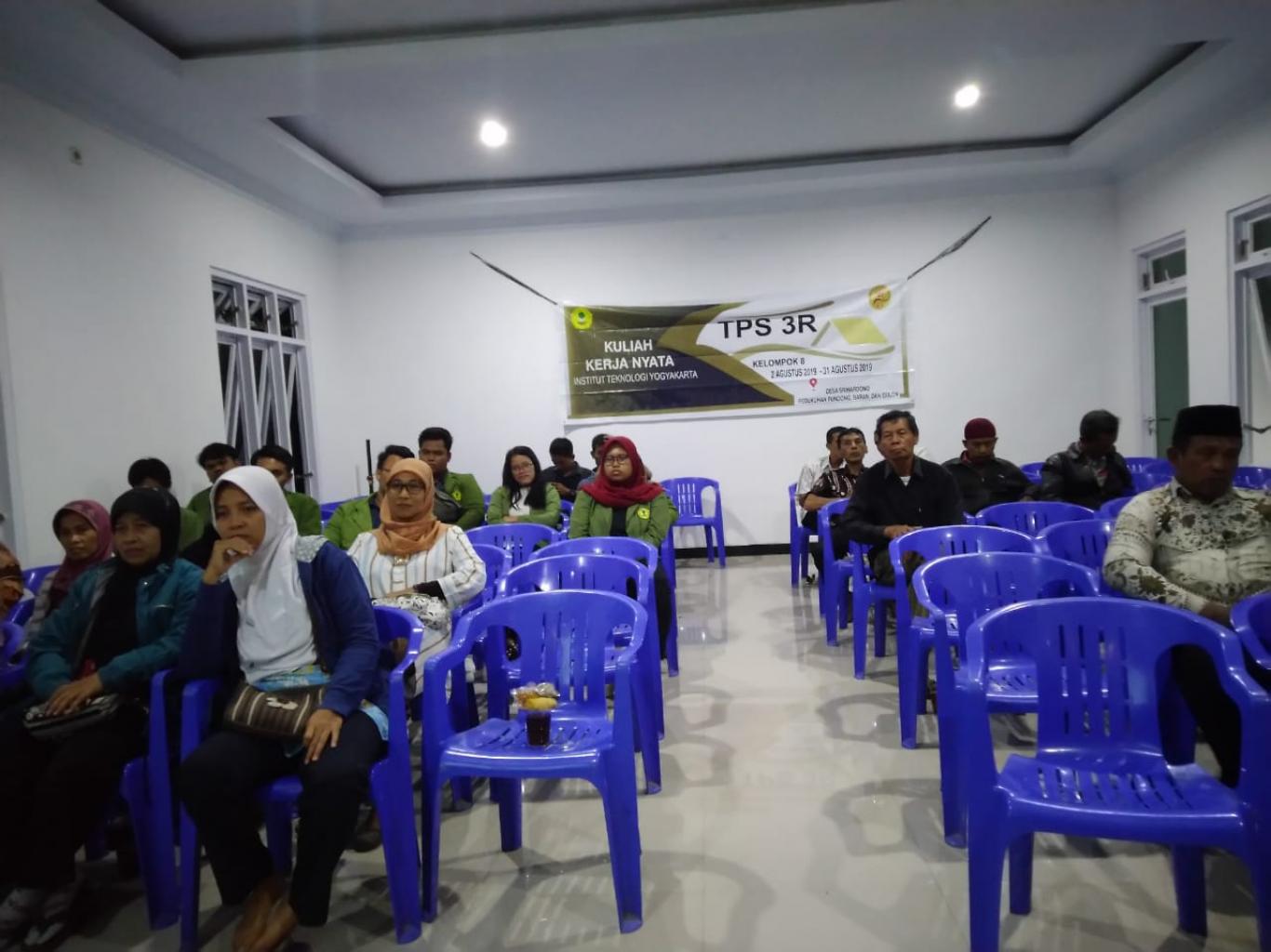 SOSIALISASI LINGKUNGAN TENTANG TPS 3R DAN PENGELOLAAN SAMPAH RUMAH ...